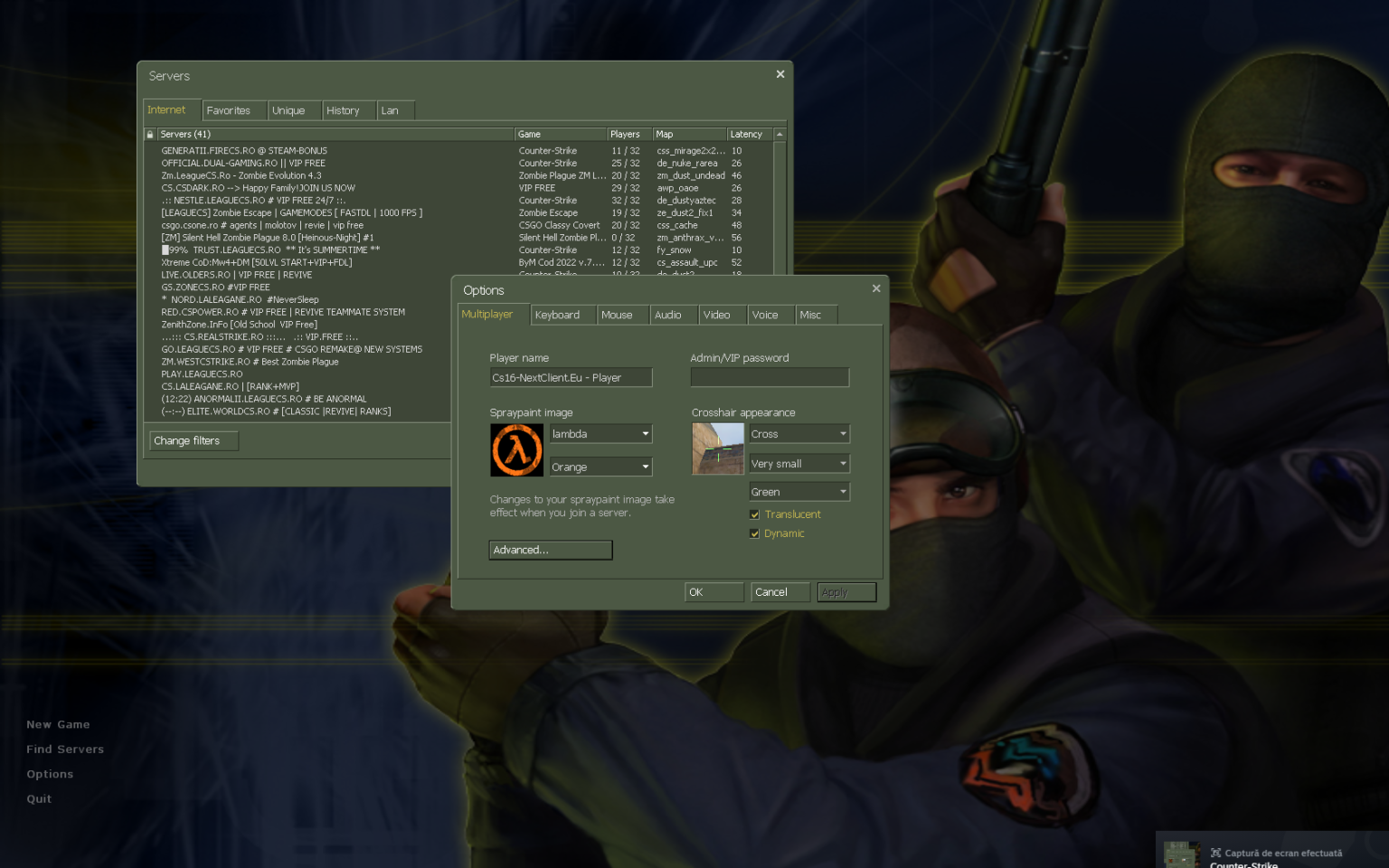 Counter-Strike 1.6 NEXTCLIENT (descarca cs16,download cs16,cs original,download cs16 clean ...